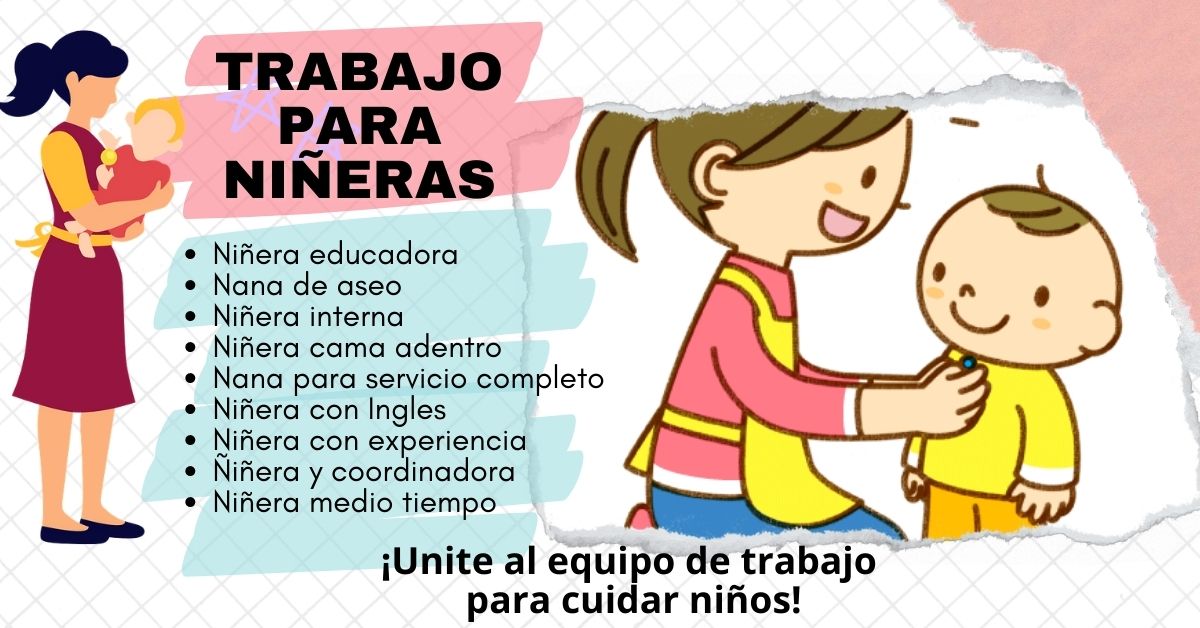 Puestos de trabajo para niñeras y cuidadora de niños. - Avisos de Trabajo